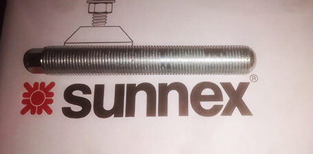 11353 - Tige filetée M20 GALVA - Sunnex Equipement France : Sunnex ...